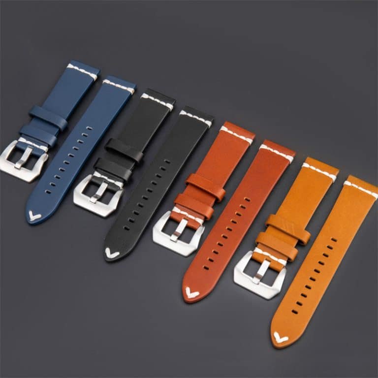 High-Quality Leather Watch Straps for Custom Watch Designs - Scwarno Watch