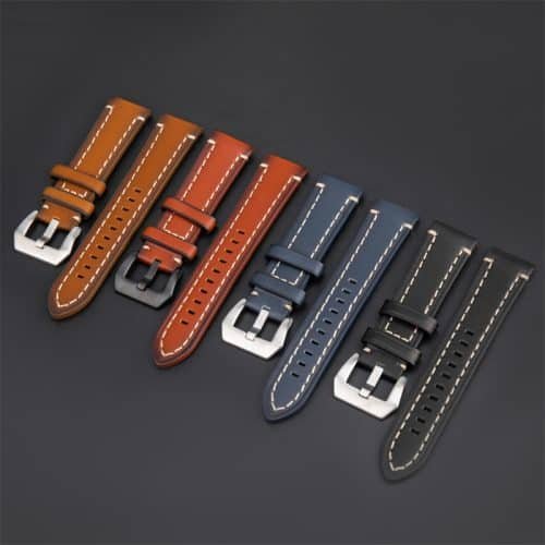 High-Quality Leather Watch Straps for Custom Watch Designs - Scwarno Watch