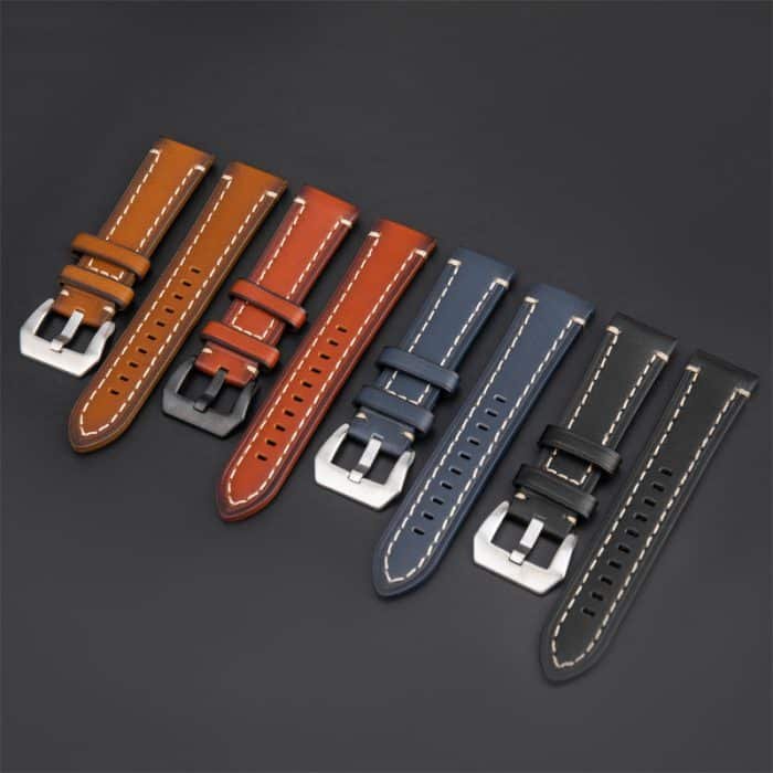 High-Quality Leather Watch Straps for Custom Watch Designs - Scwarno Watch